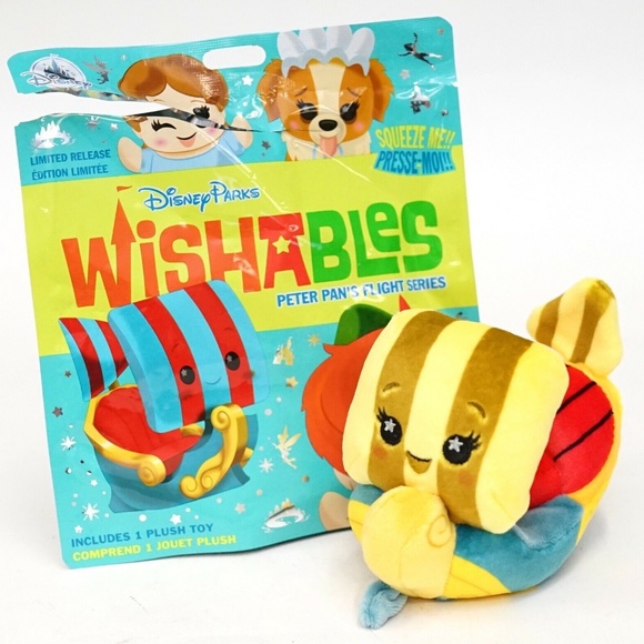 Disney | Toys | Disney Wishables Peter Pans Flight Series Mystery Plush ...